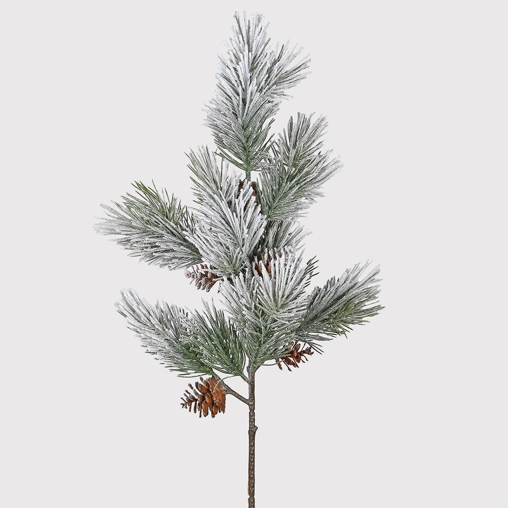 Snowy Pinecone Stem – Cotswold Luxe
