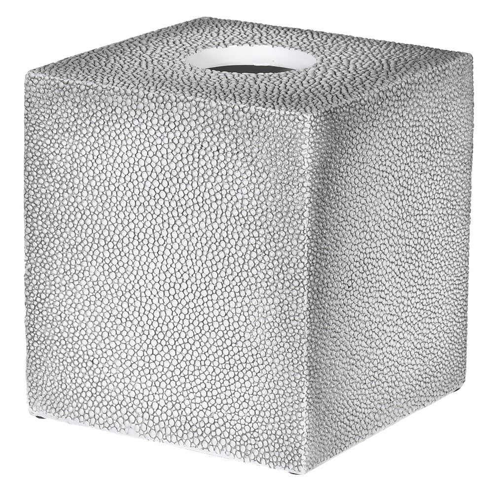 Dark Grey Shagreen Tissue Box – Cotswold Luxe