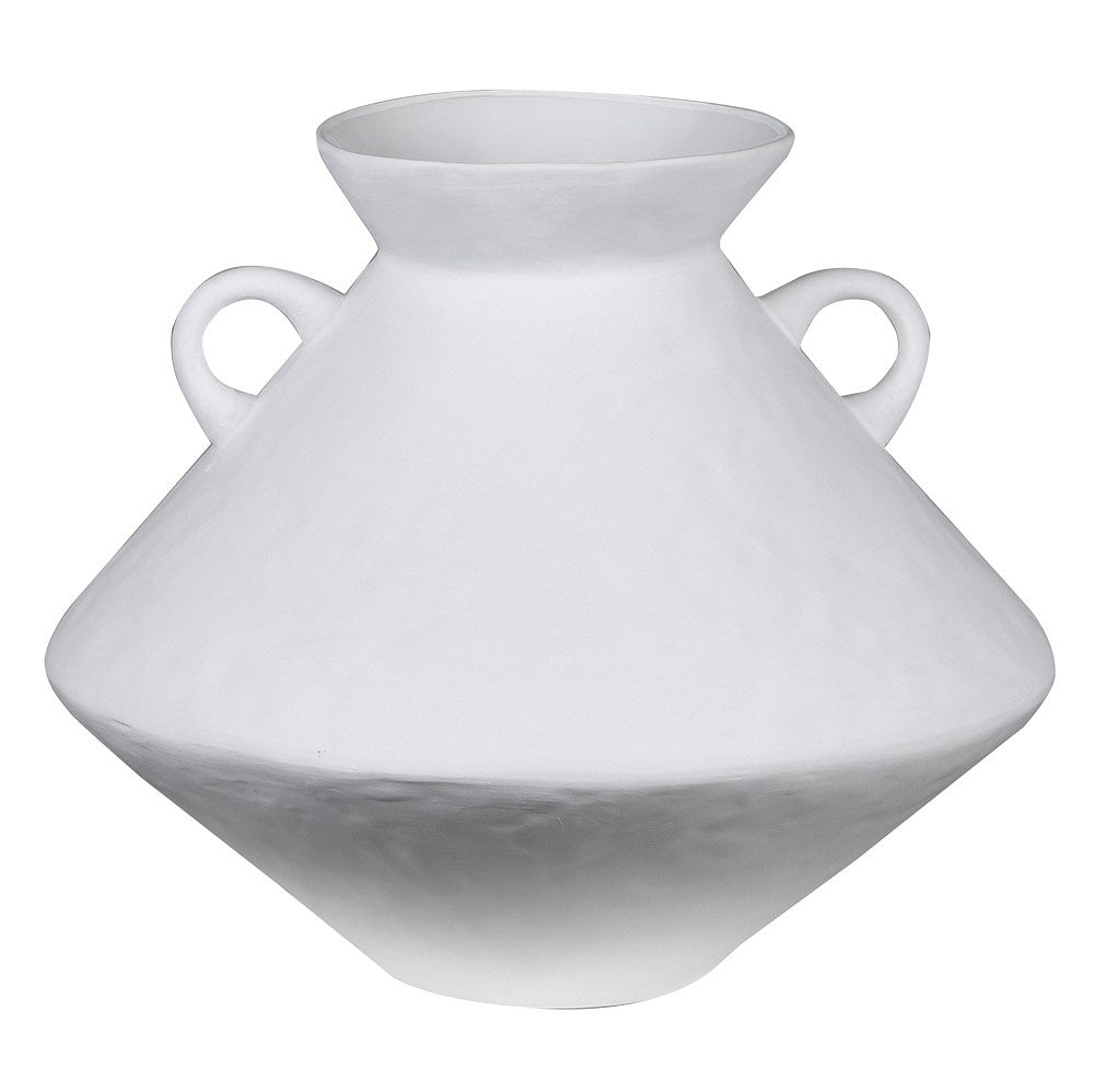 Large 2 Handle White Vase – Cotswold Luxe