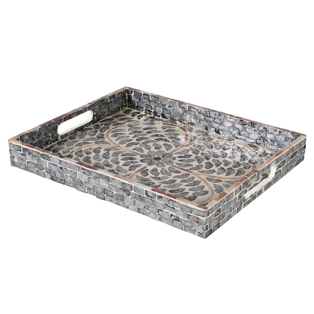 Smokey Decorative Capiz Tray – Cotswold Luxe