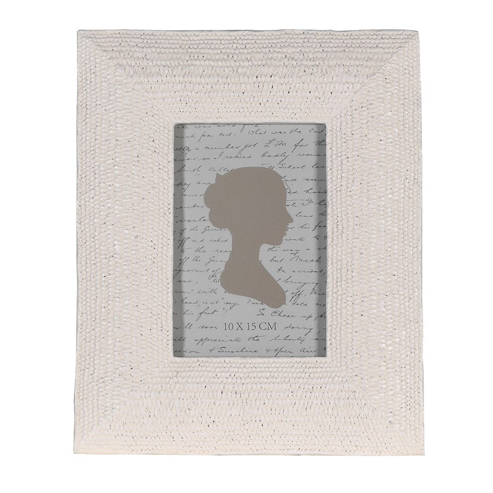 Textured Off White Picture Frame – Cotswold Luxe